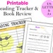 Kids Reading Log Printable/ Printable Reading Tracker/ Book Planner ...