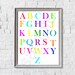 A-Z Print / Classroom Educational Poster/ Kids Room Decor Print/ 1-10 ...