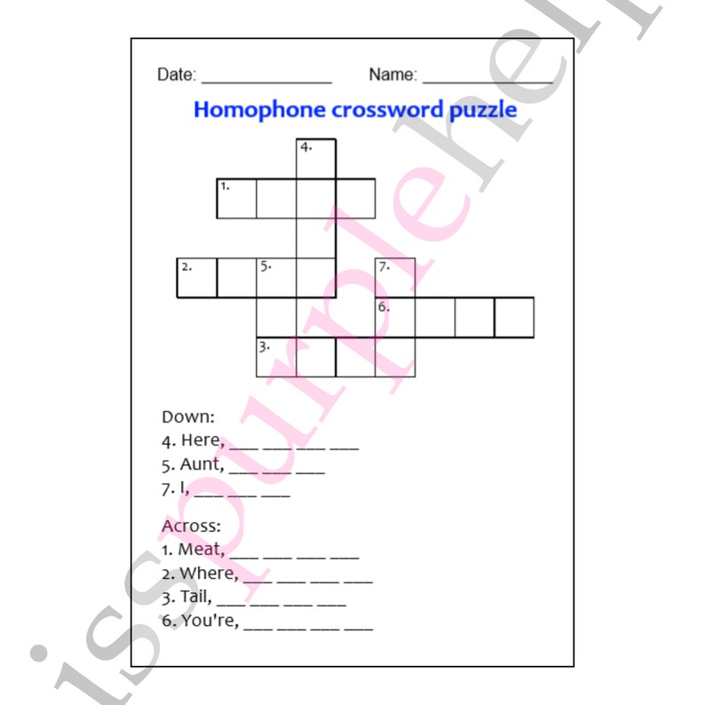 Homophones Worksheets Printable / KS2 English Worksheets / KS2 English ...