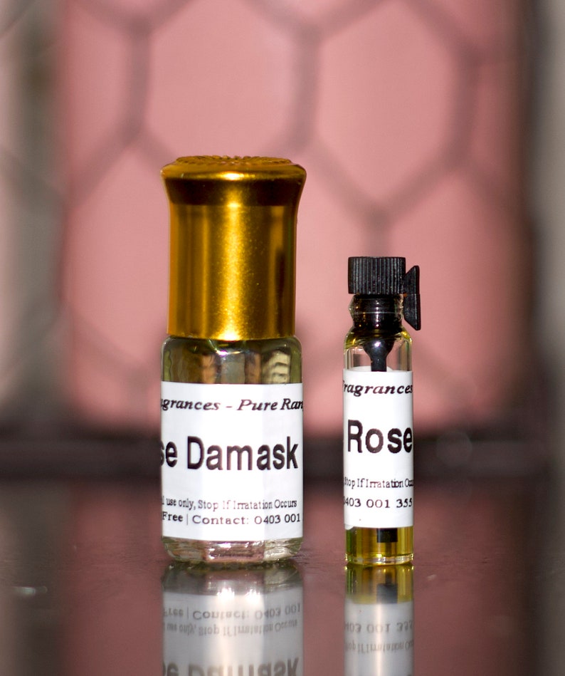 Rose Damask Pure Perfume Oil/absolute | Etsy