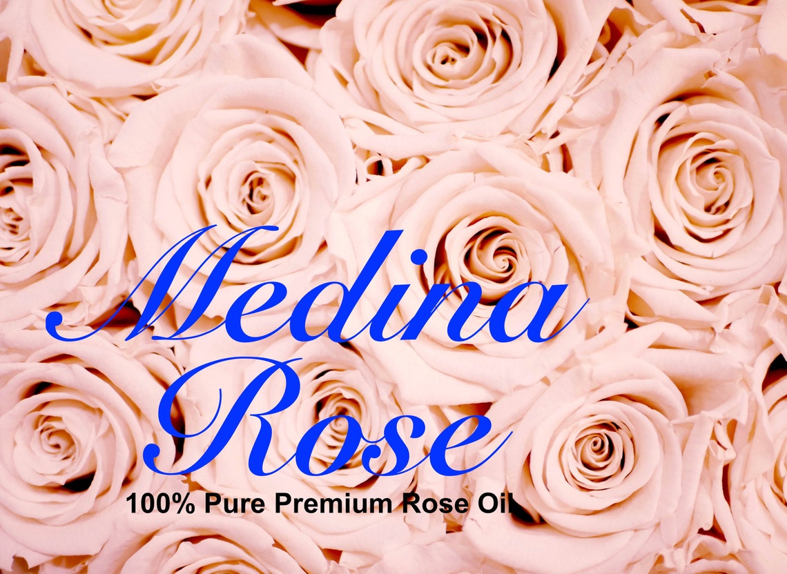 Rose Medina Premium Pure Rose Perfume Oil - Etsy