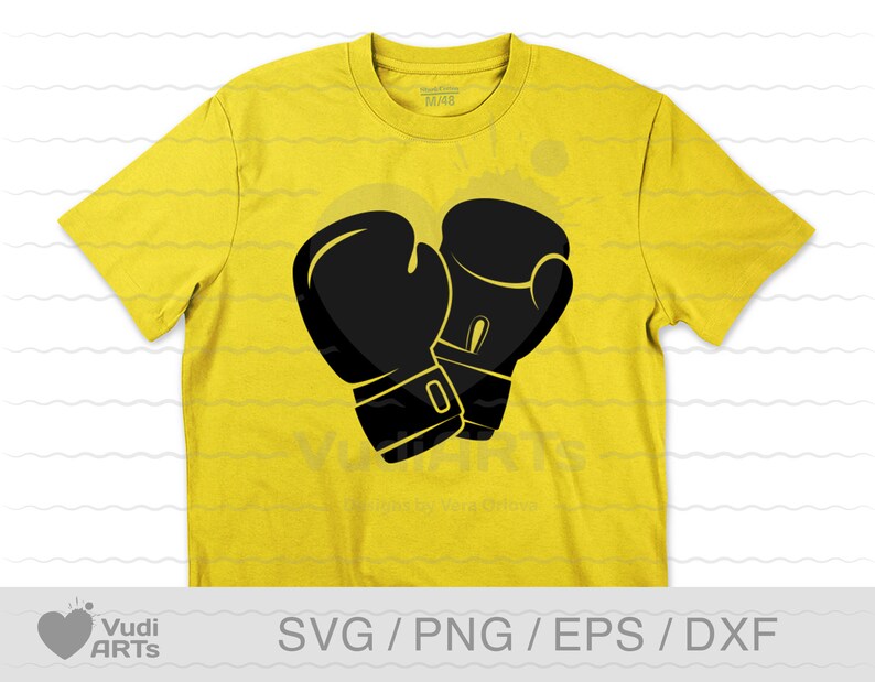 Cutting file template I love boxing svg Cricut Silhouette DXF vector ...
