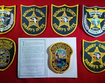 Sheriff Patches - Etsy