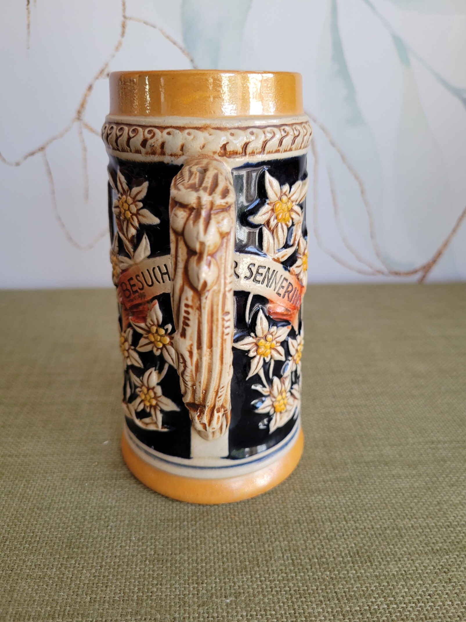 West German Beer Tankard visit the Sennerin - Etsy