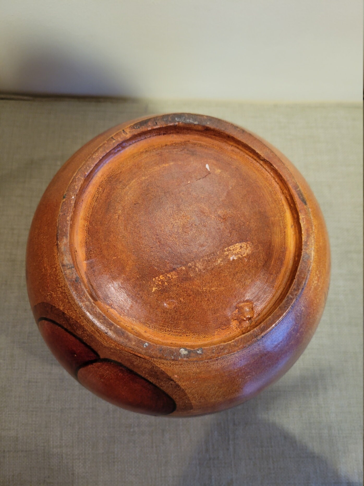 C Morit Peruvian Artist Hand Painted Terracota Vase - Etsy