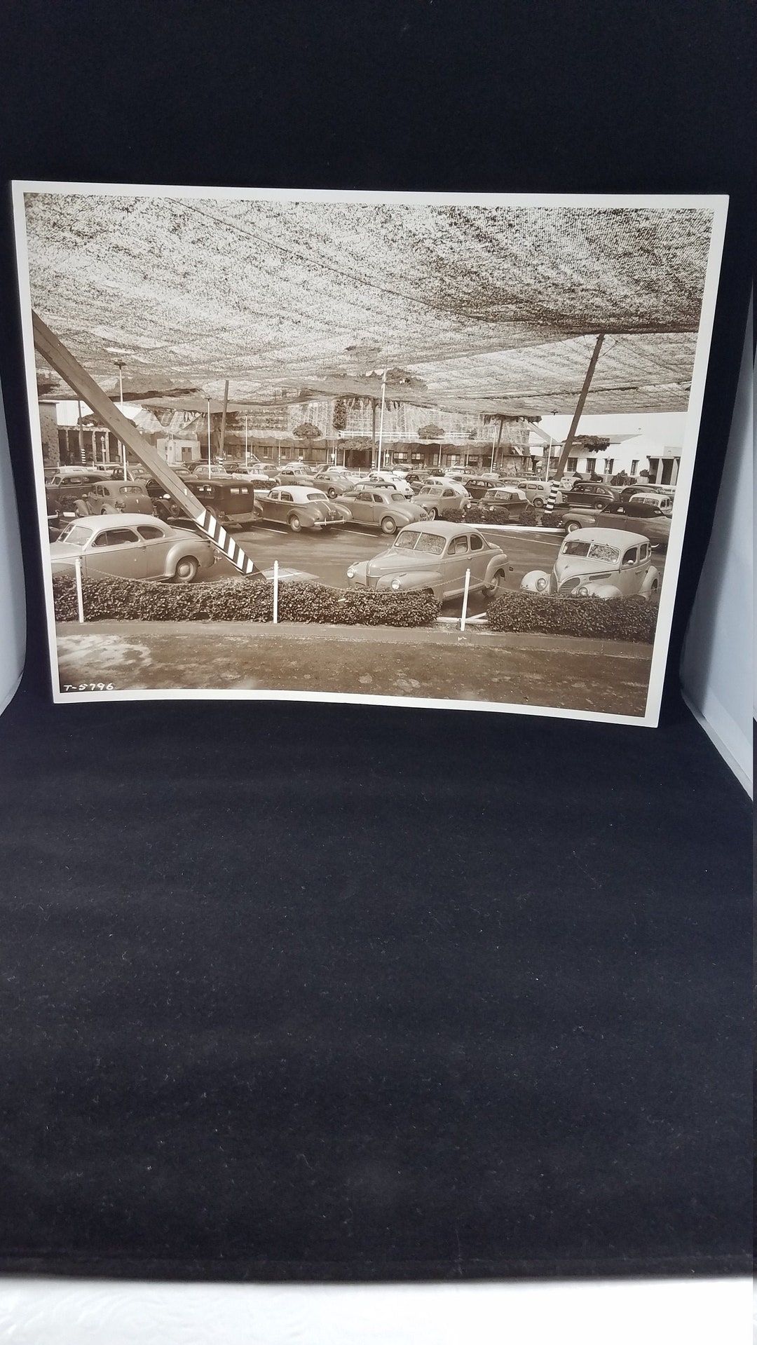 Lockheed Air Terminal in Full Camouflage During WWII Vintage 11x14 ...