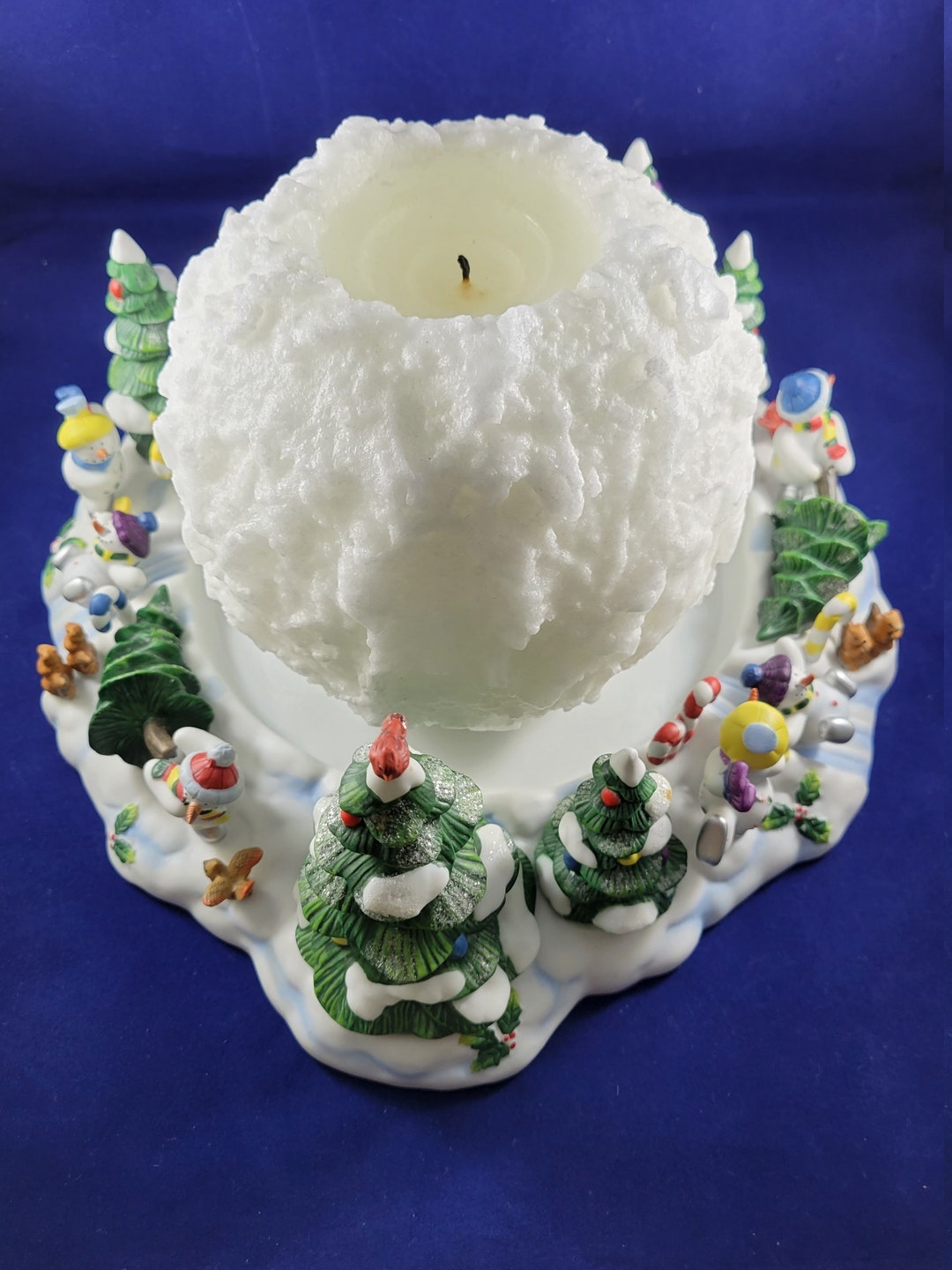 Partylite Snowbell 3-wick Candle Holder - Etsy