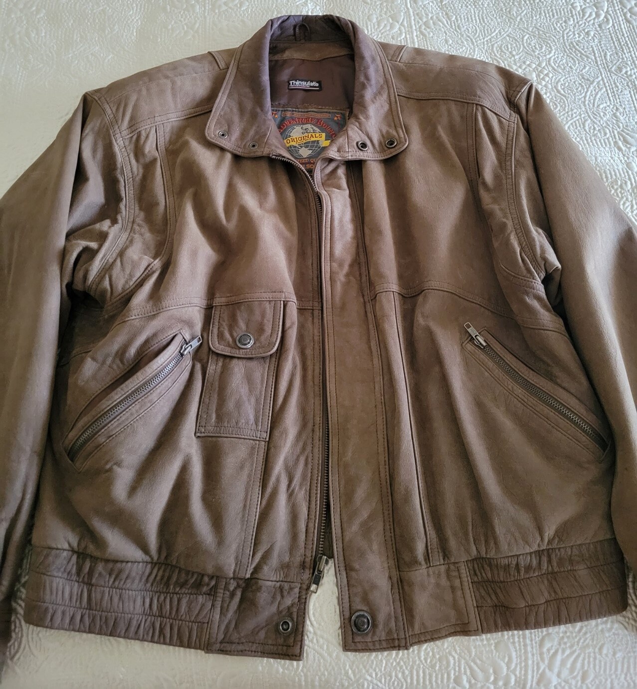 Vintage 70's Wilson Suede Bomber Jacket - Etsy