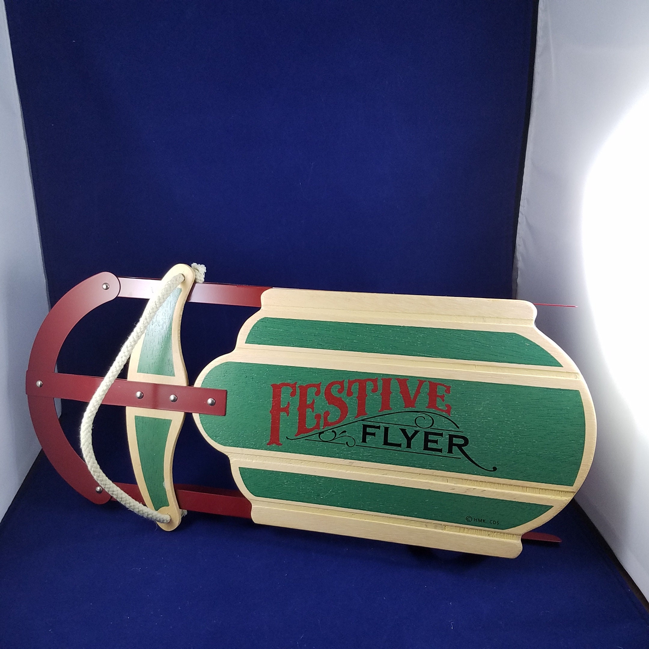 Hallmark Festive Flyer Sled and a Trio of Collectible Friends - Etsy