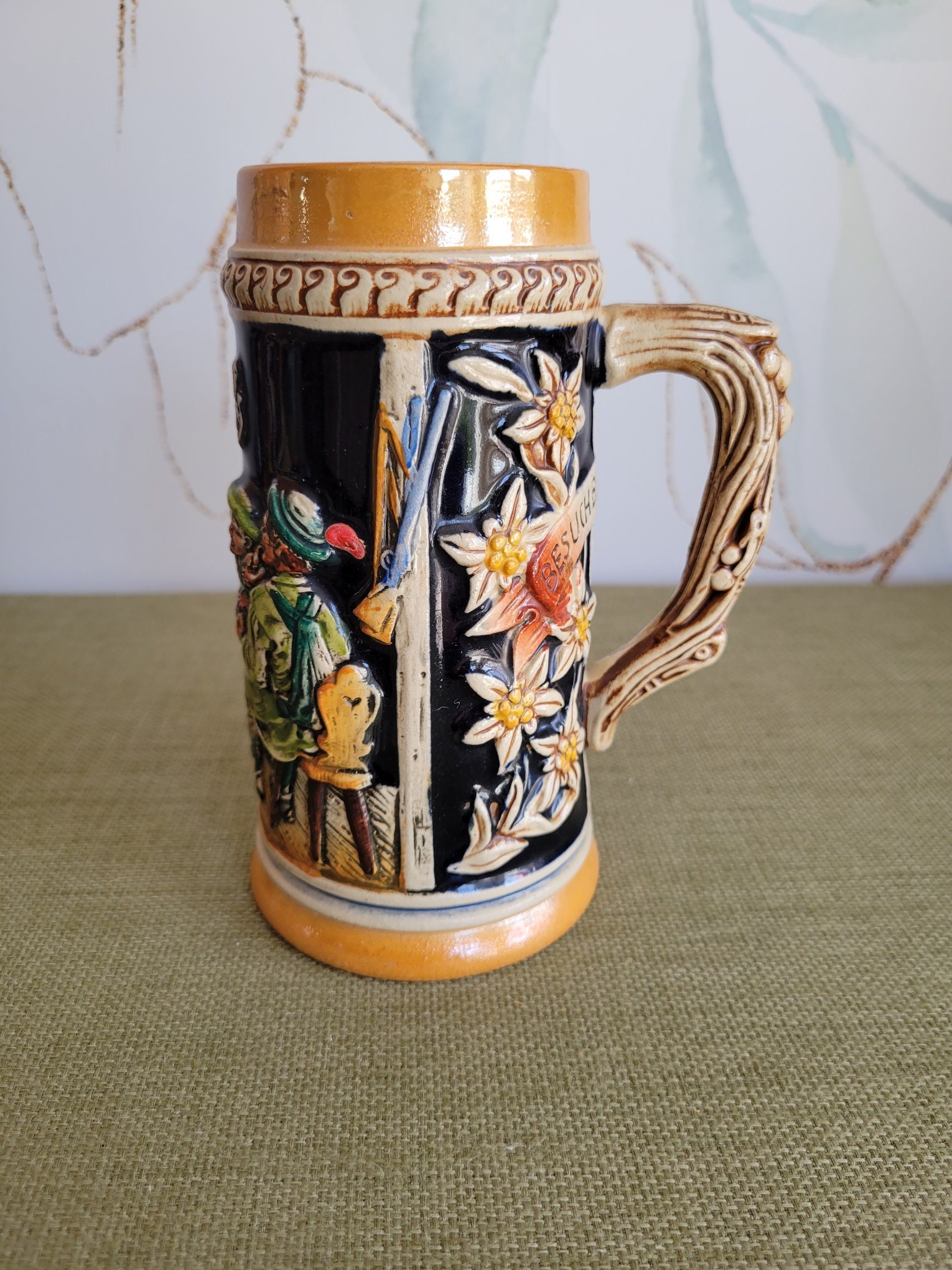 West German Beer Tankard visit the Sennerin - Etsy