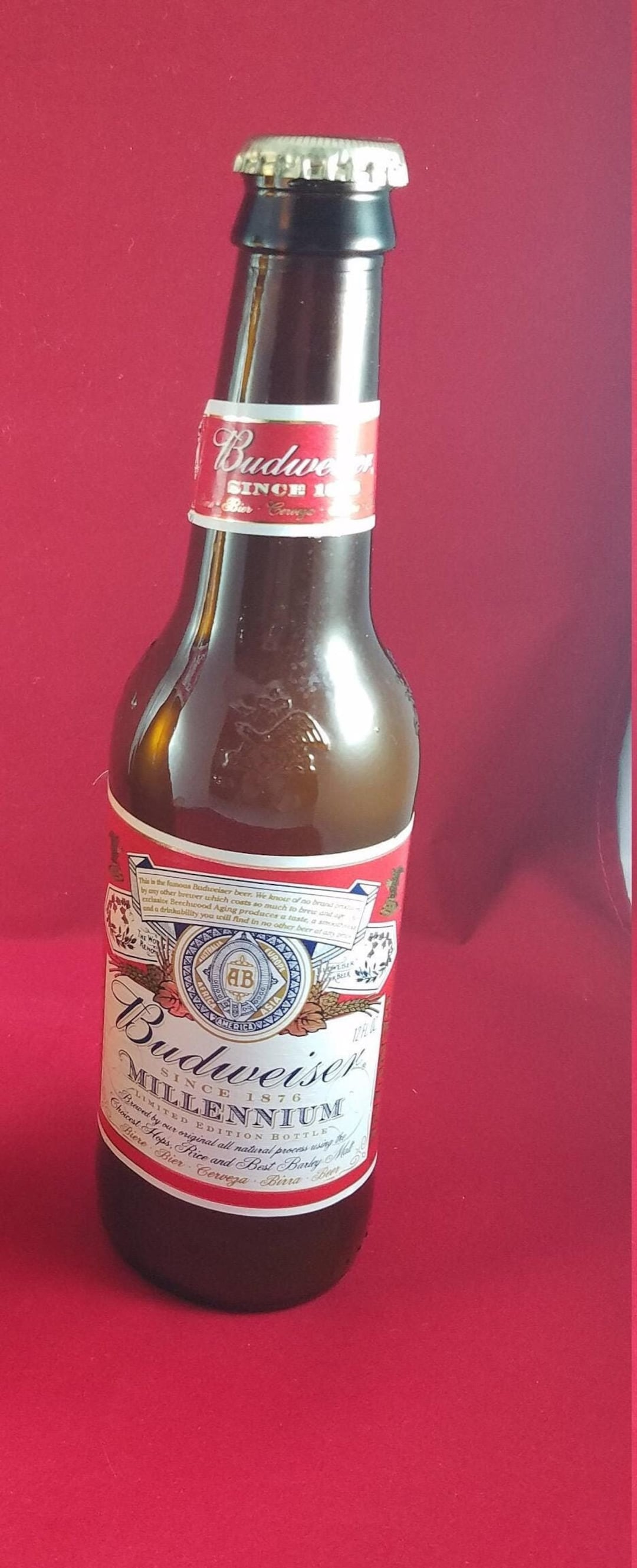 Budweiser Millennium Beer Bottle - Etsy