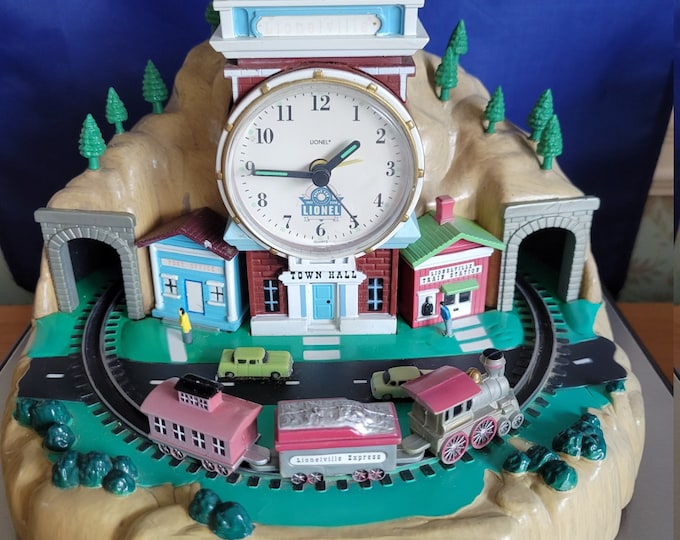 Lionel Trains 100th Anniversary Animated Talking Alarm Clock - Etsy