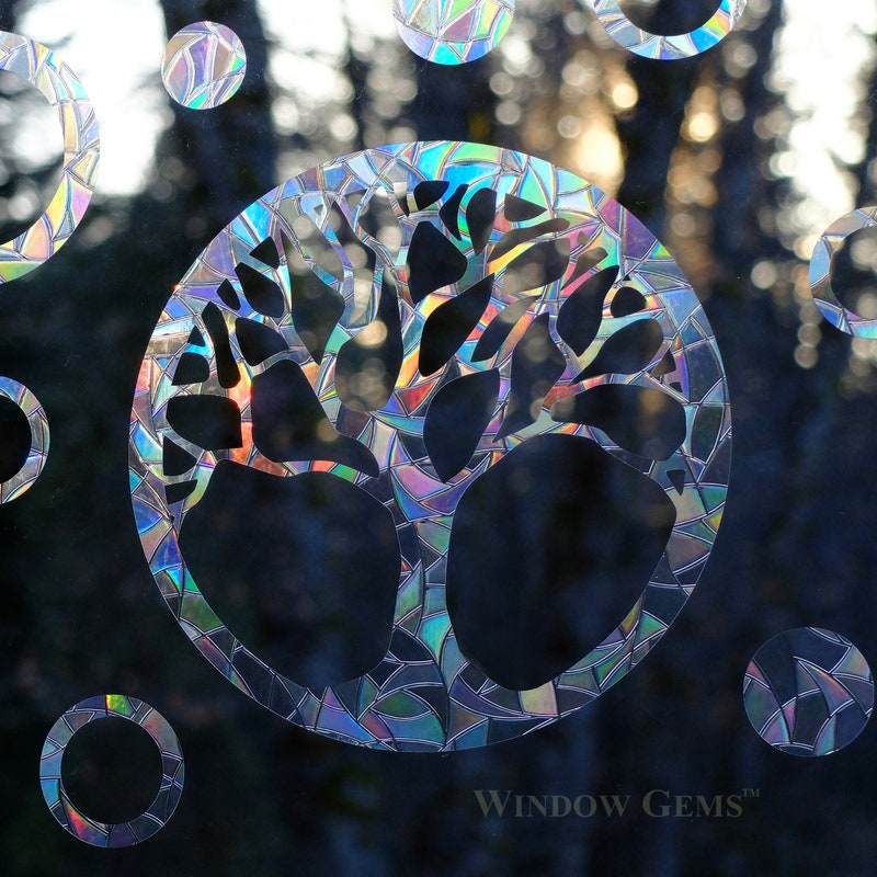 Bird Suncatcher Decal - Etsy