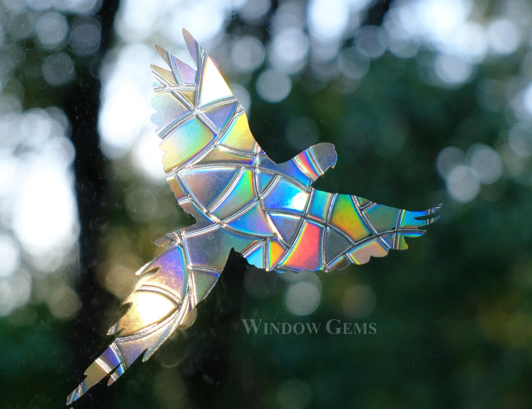 NEW! Mini Macaws Window Gems - Rainbow Suncatchers - Save Birds From ...