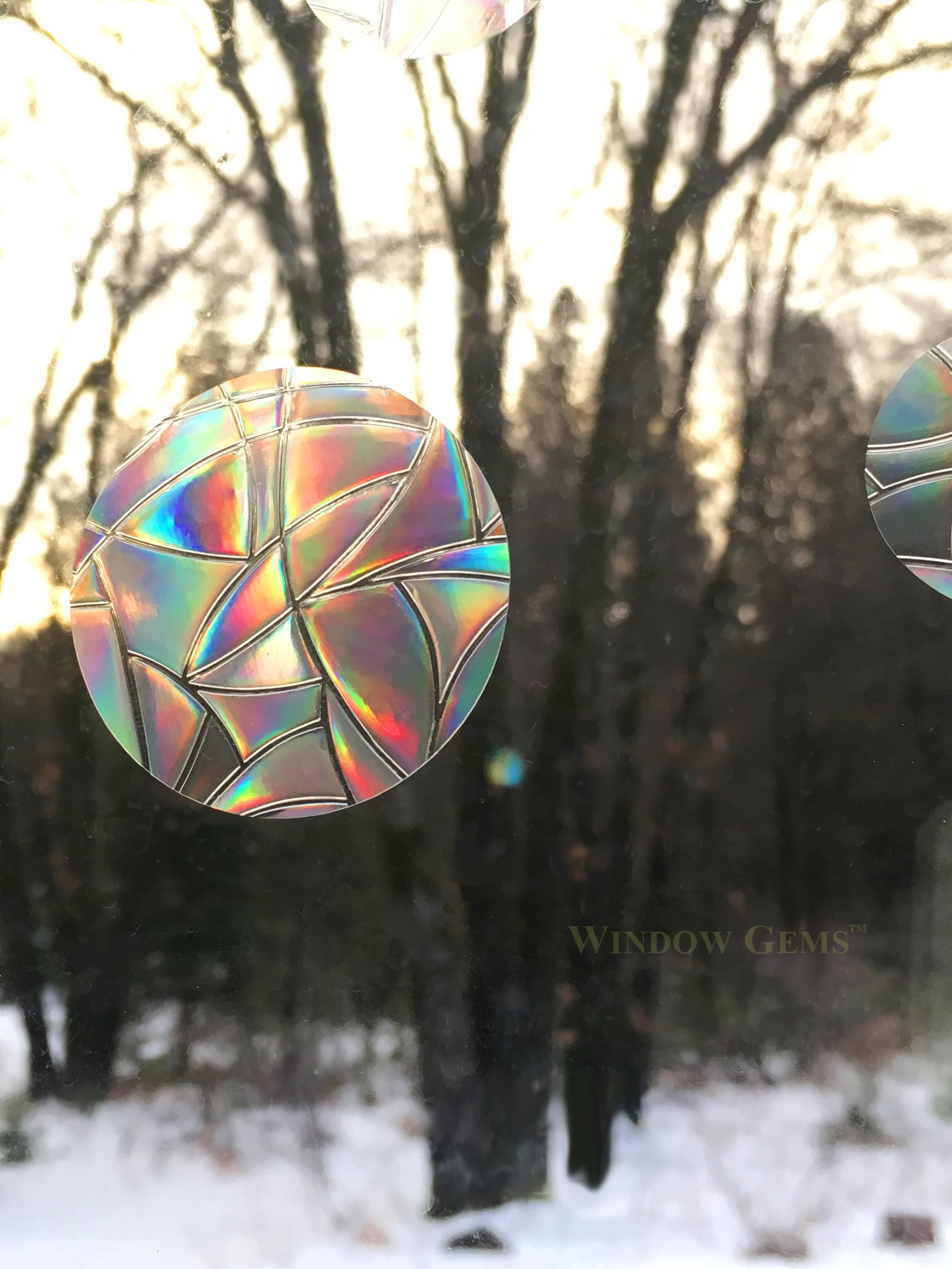 Dots Window Gems Static Window Clings Alert Birds to Windows - Etsy Canada