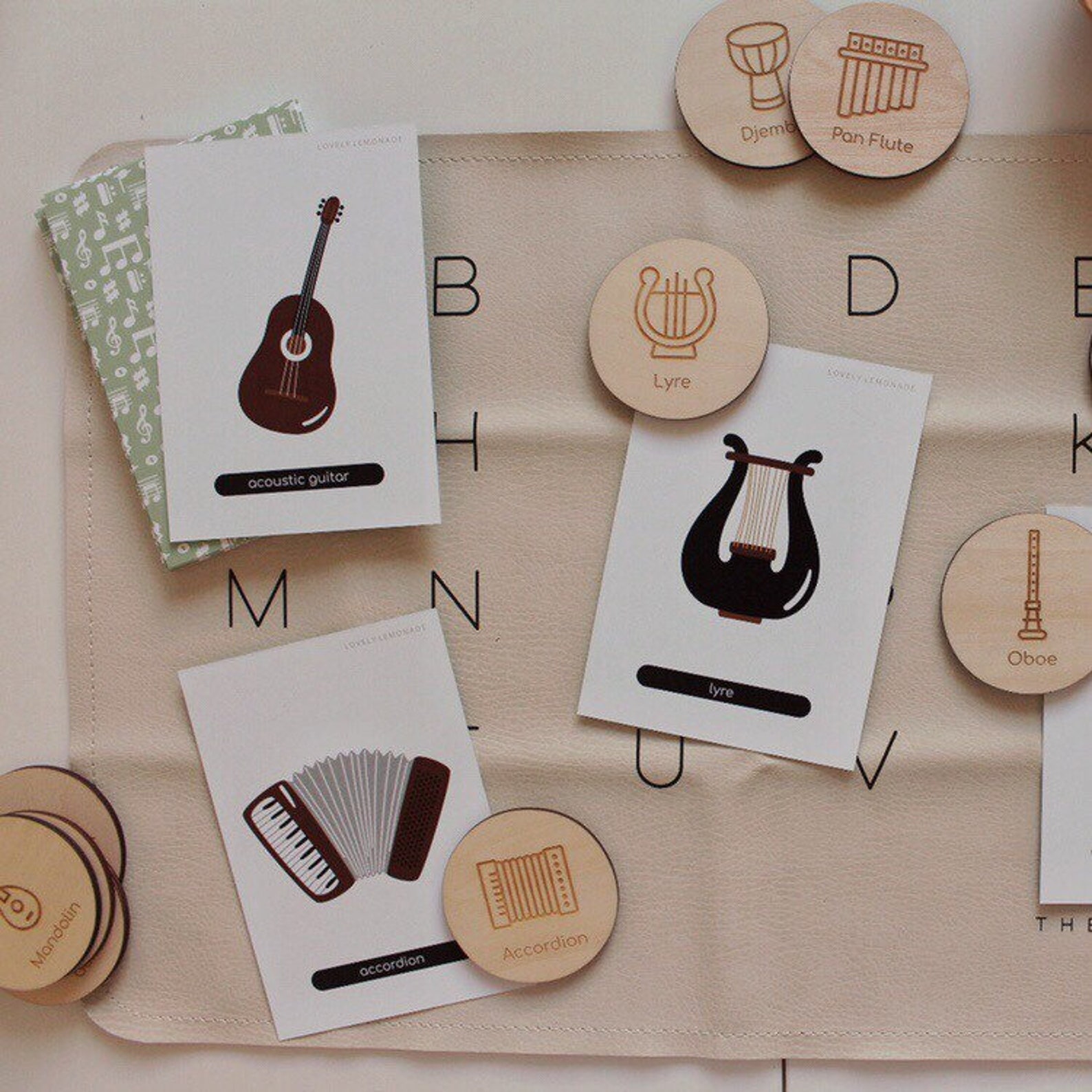 Tarjetas Flash de Instrumentos Musicales Tarjetas Flash | Etsy