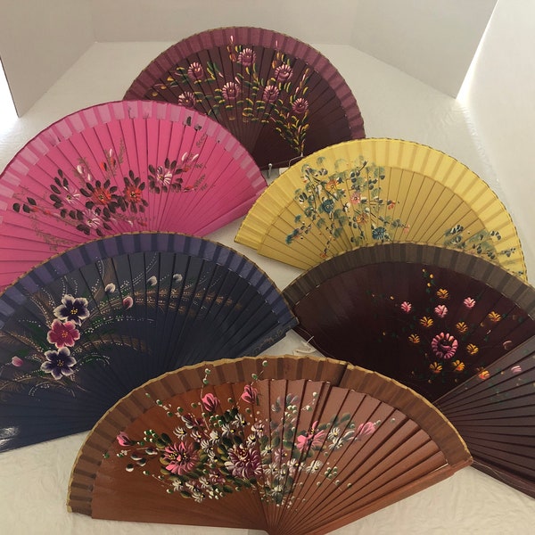 Hand Fan Embroidery - Etsy