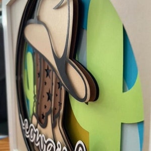 3D Cowgirl & Cowboy Boots Shadow Box SVG Bundle for Cricut and ...