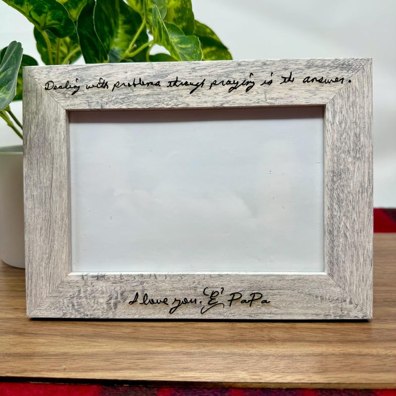 Keepsake Picture Frames - Etsy