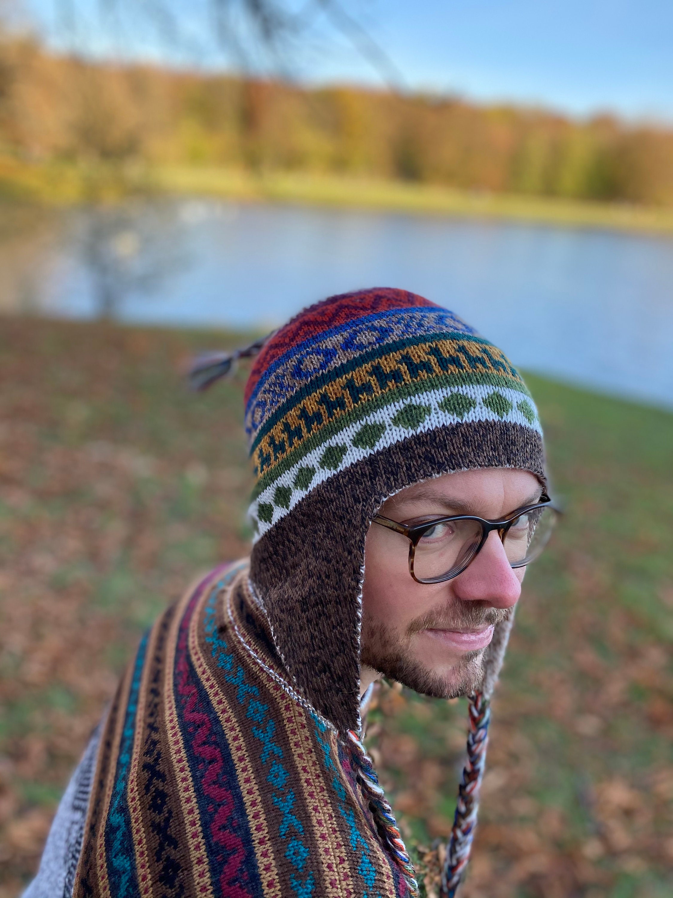 Double-sided Alpaca Hat in 100 per Cent Baby Alpaca Wool Double-sided Alpaca Hat in 100 per Cent Baby Alpaca Wool