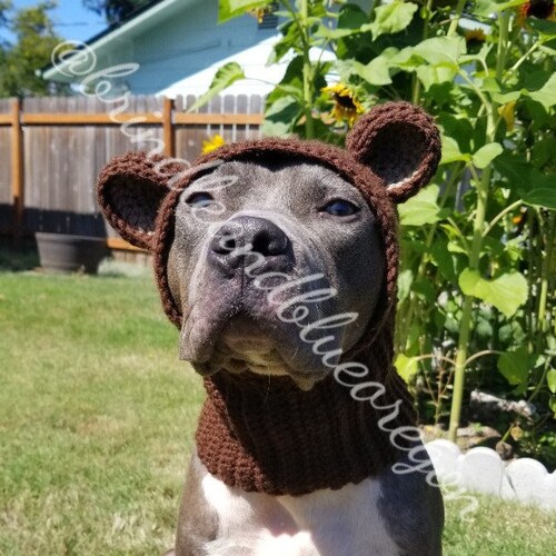 Monkey Dog Snood Knit Crochet Dog Hat Halloween Dog - Etsy