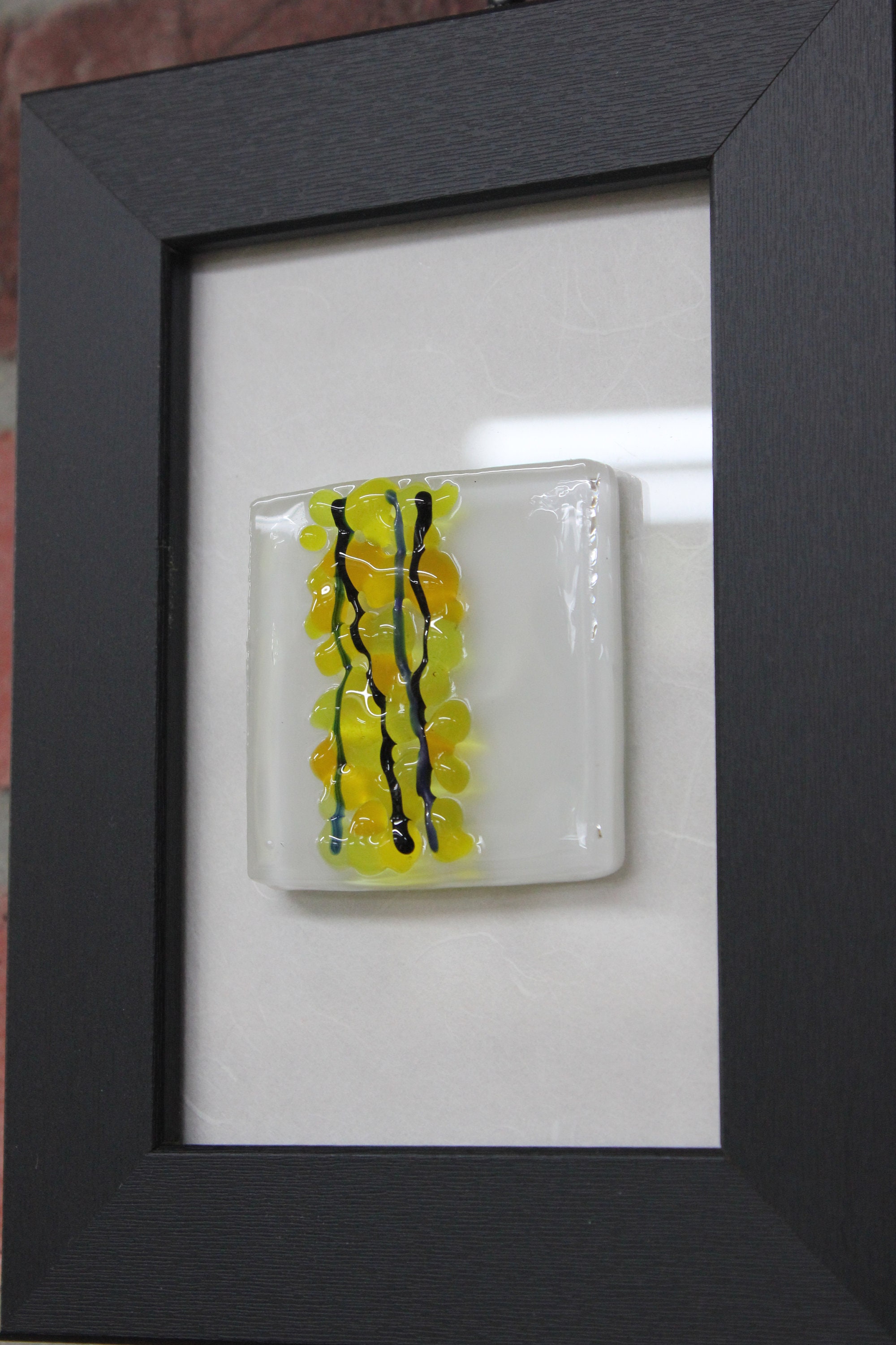 Glass-framed Decoration Glass Art Frame Glass Fused Glass - Etsy UK