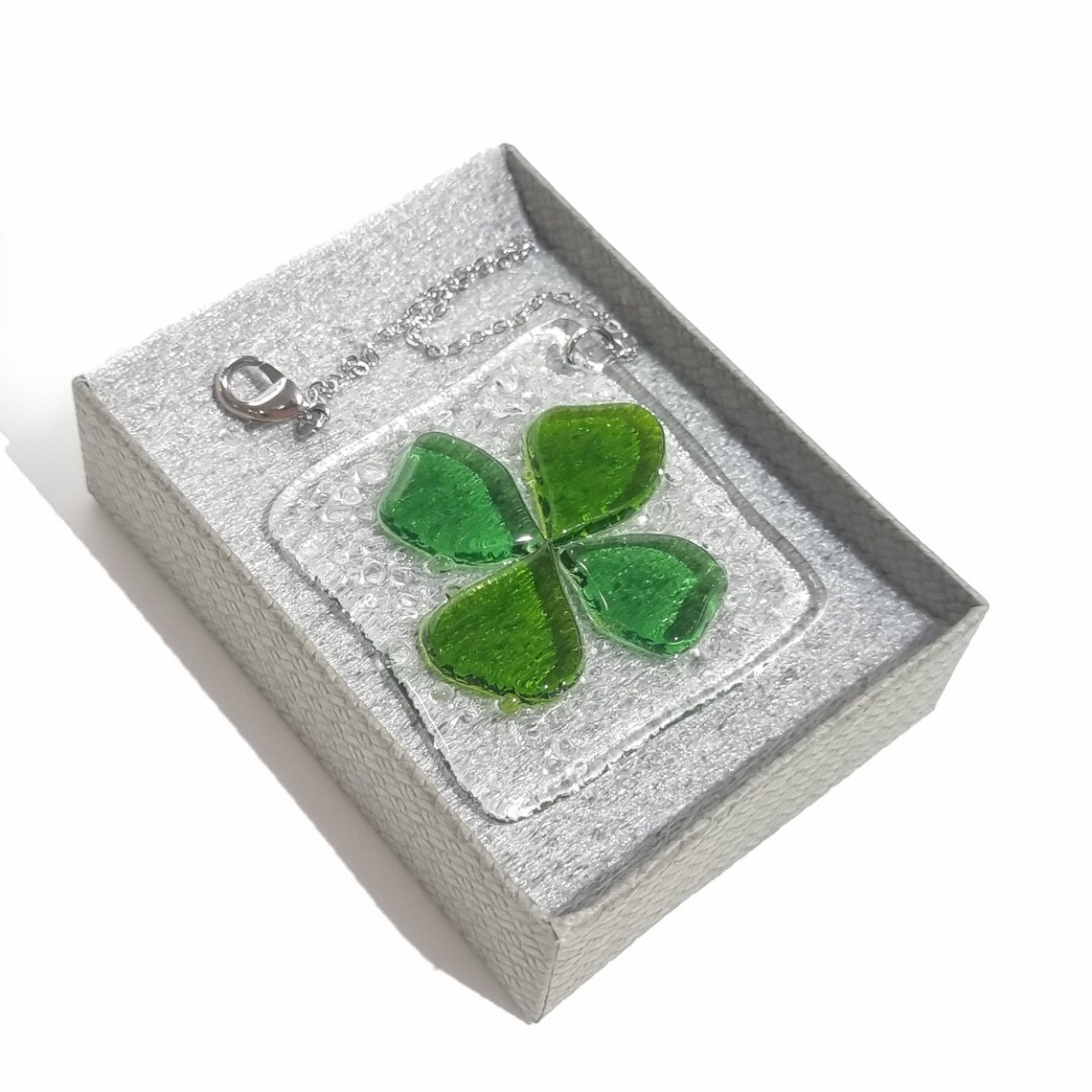 Four Leaf Clover, Stained Glass Four Leaf Clover, Four Leaf Clover Gift ...