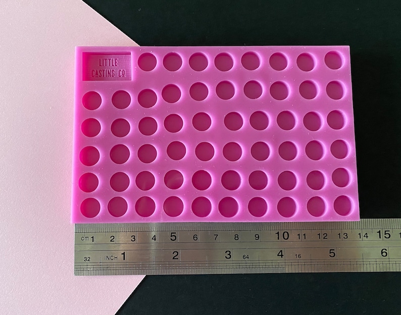 10mm Circle Silicone Mould - Etsy