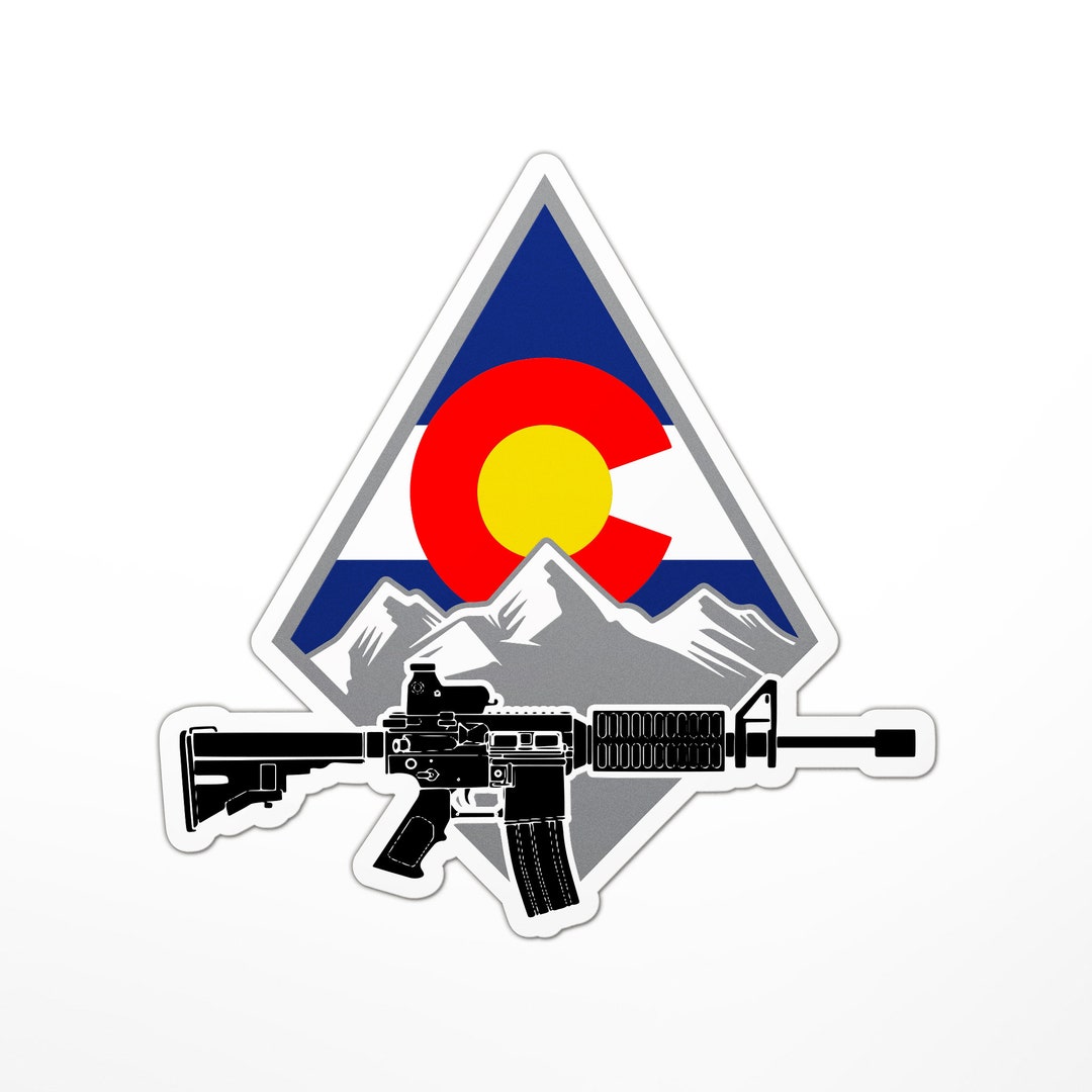Colorado AR-15 Sticker - Etsy
