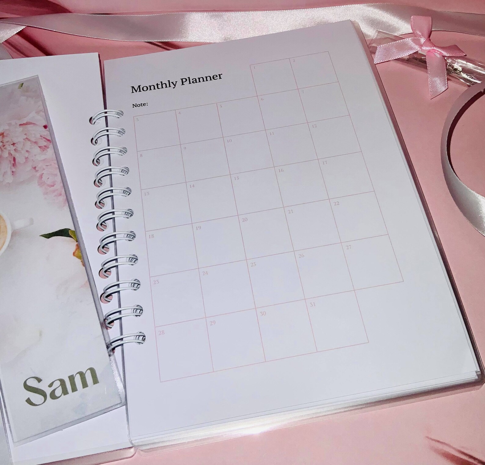 Weekly Schedule Notebook Weekly Planner Planner with Times | Etsy