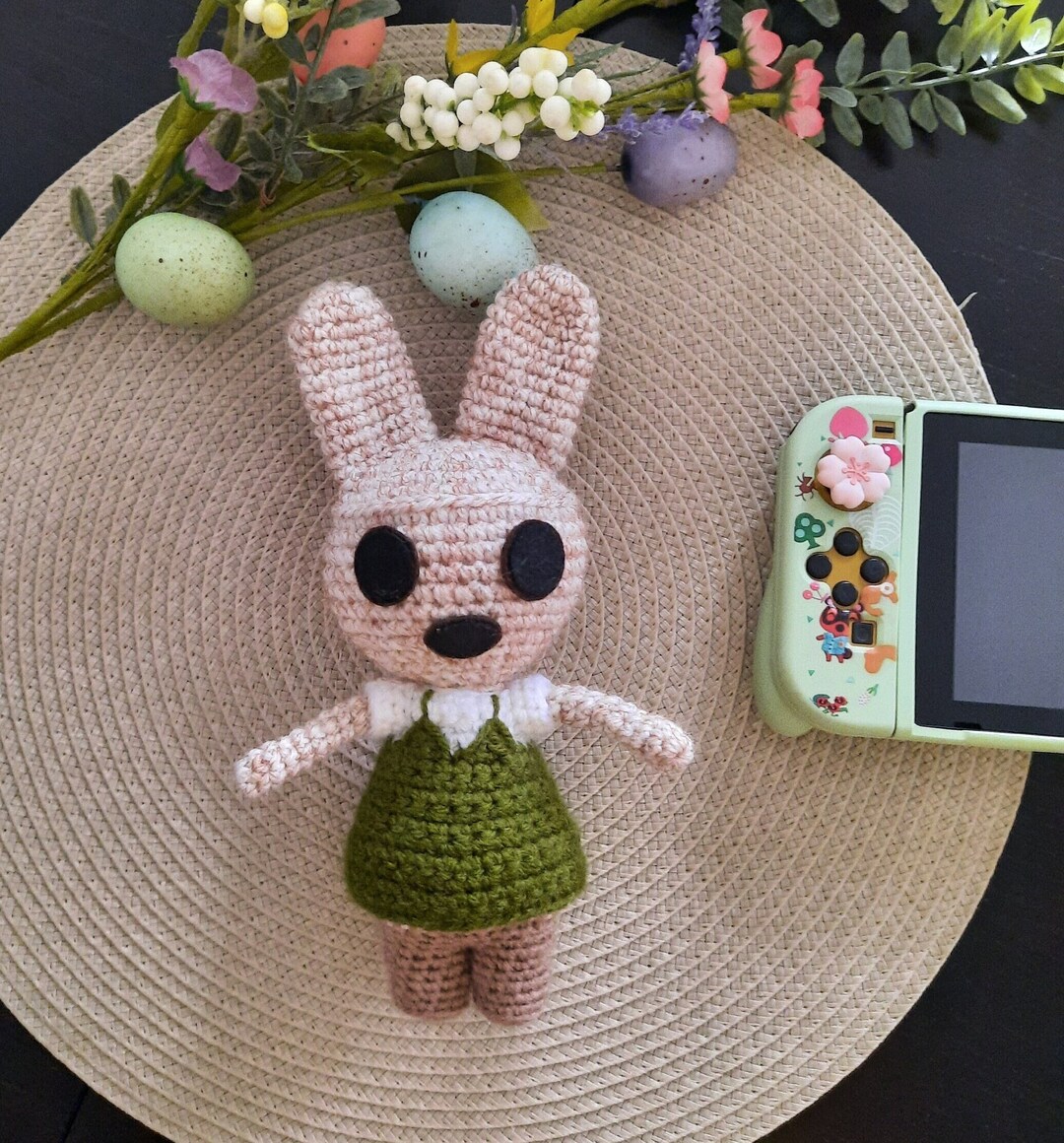 Bunny Villagers Coco Animal Crossing Plushie Amigurumi Handmade - Etsy
