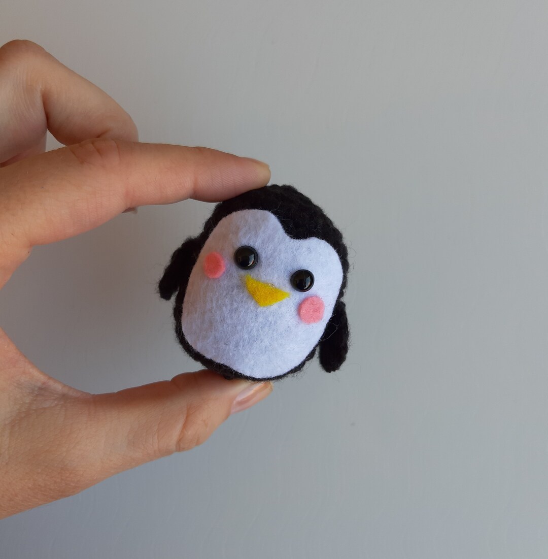 Pingu the Penguin/little Penguin Mini Plush Gift/ Kawaii Amigurumi ...