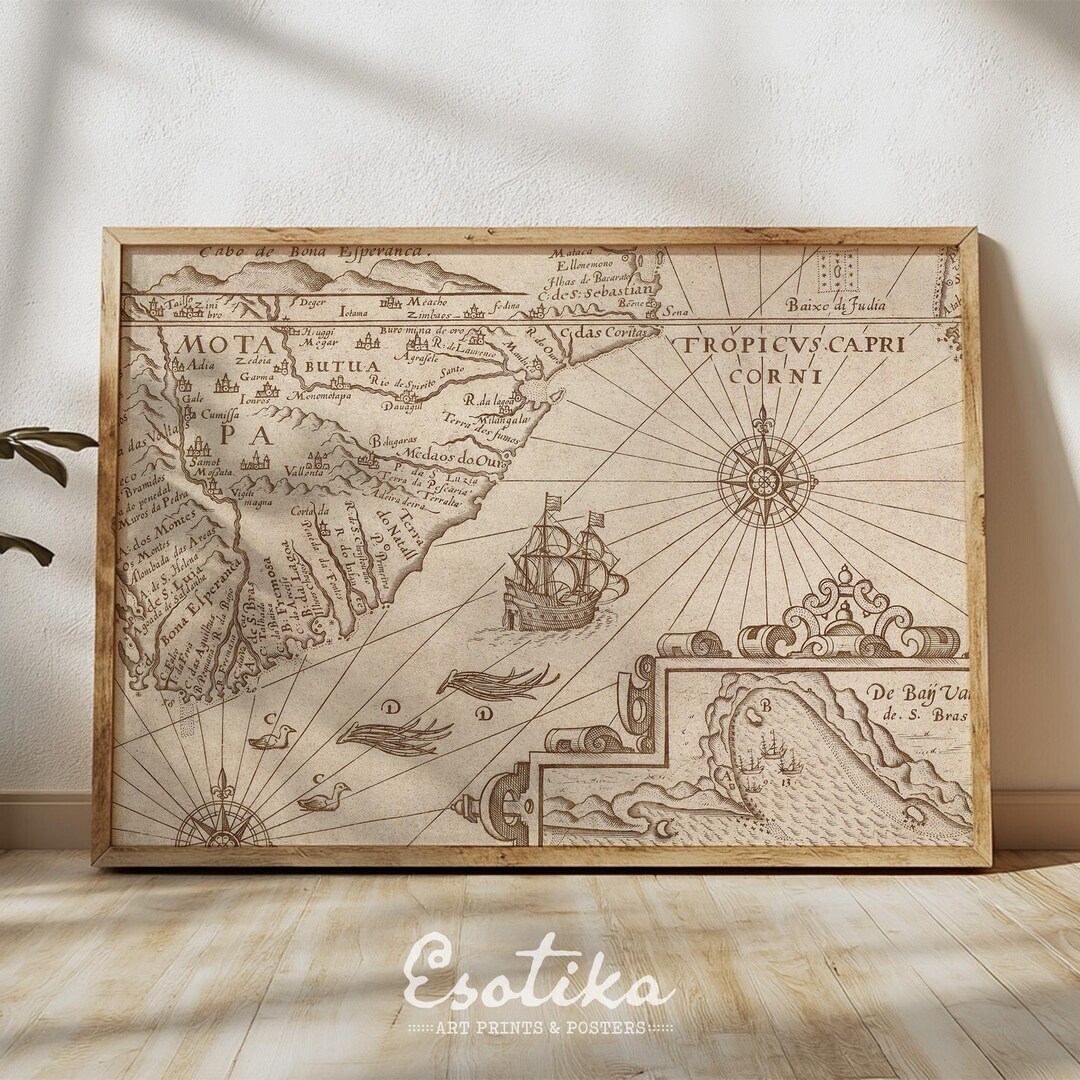 Antique World Map / Old Country Map Print / Vintage Gift / PRINTABLE ...