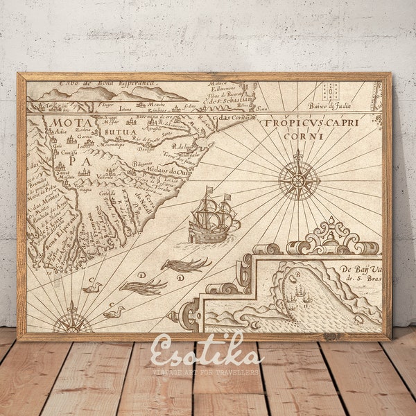 Old Map - Etsy