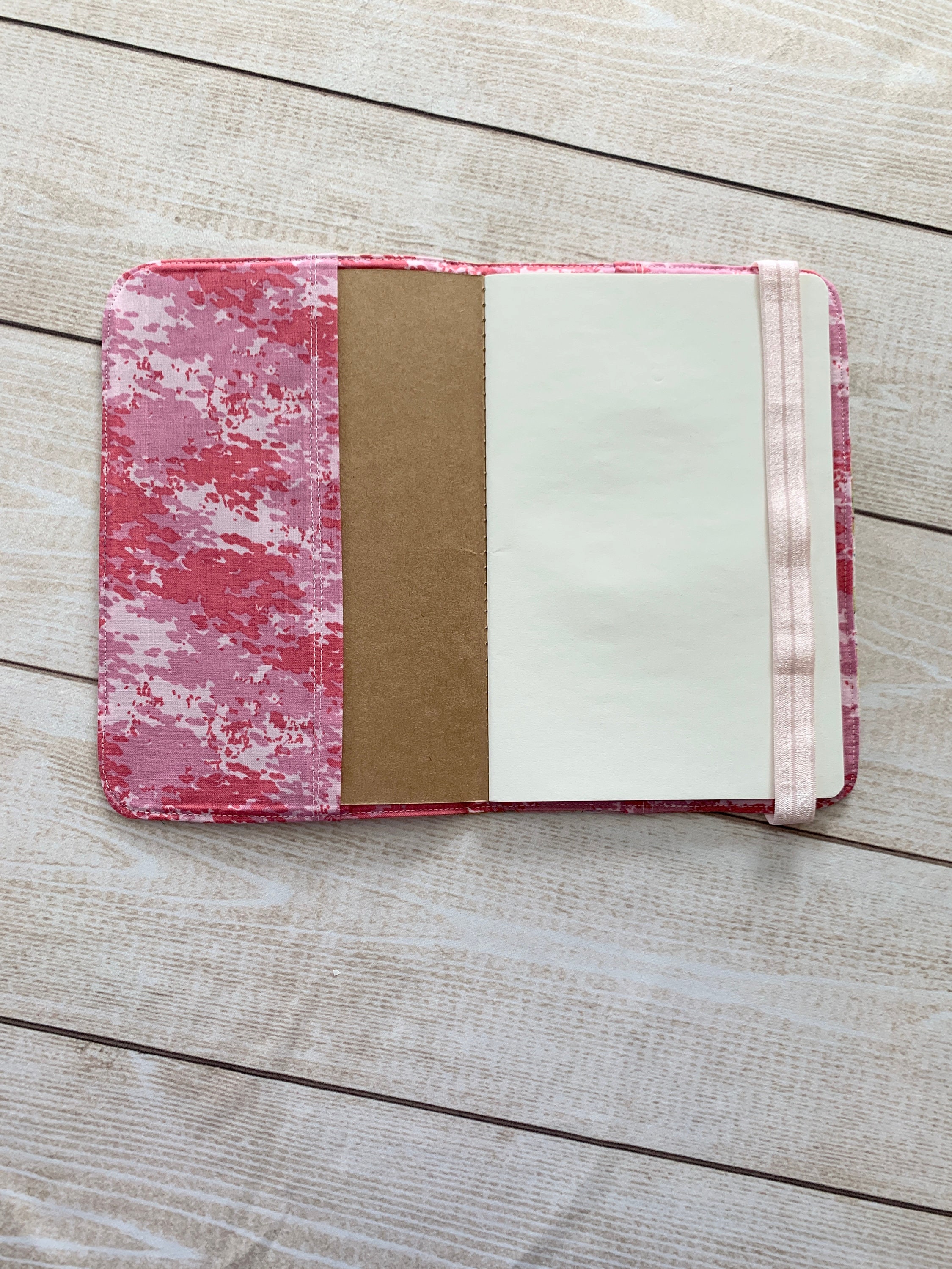 Quilted Notebook Cover - Eco Notebook Gift, Fabric Notebook, Fabric ...