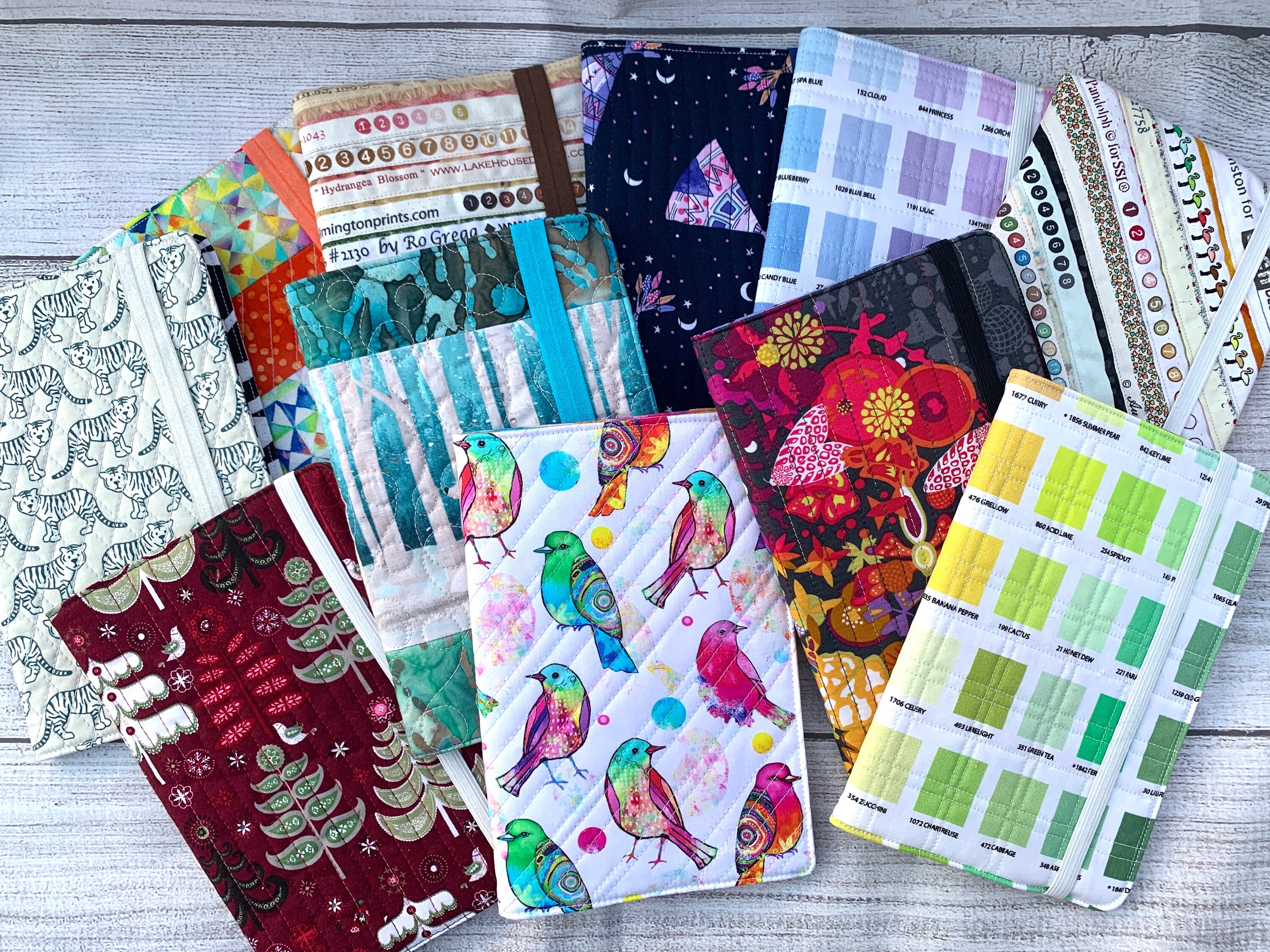 Quilted Notebook Cover Eco Notebook Gift, Fabric Notebook, Fabric ...