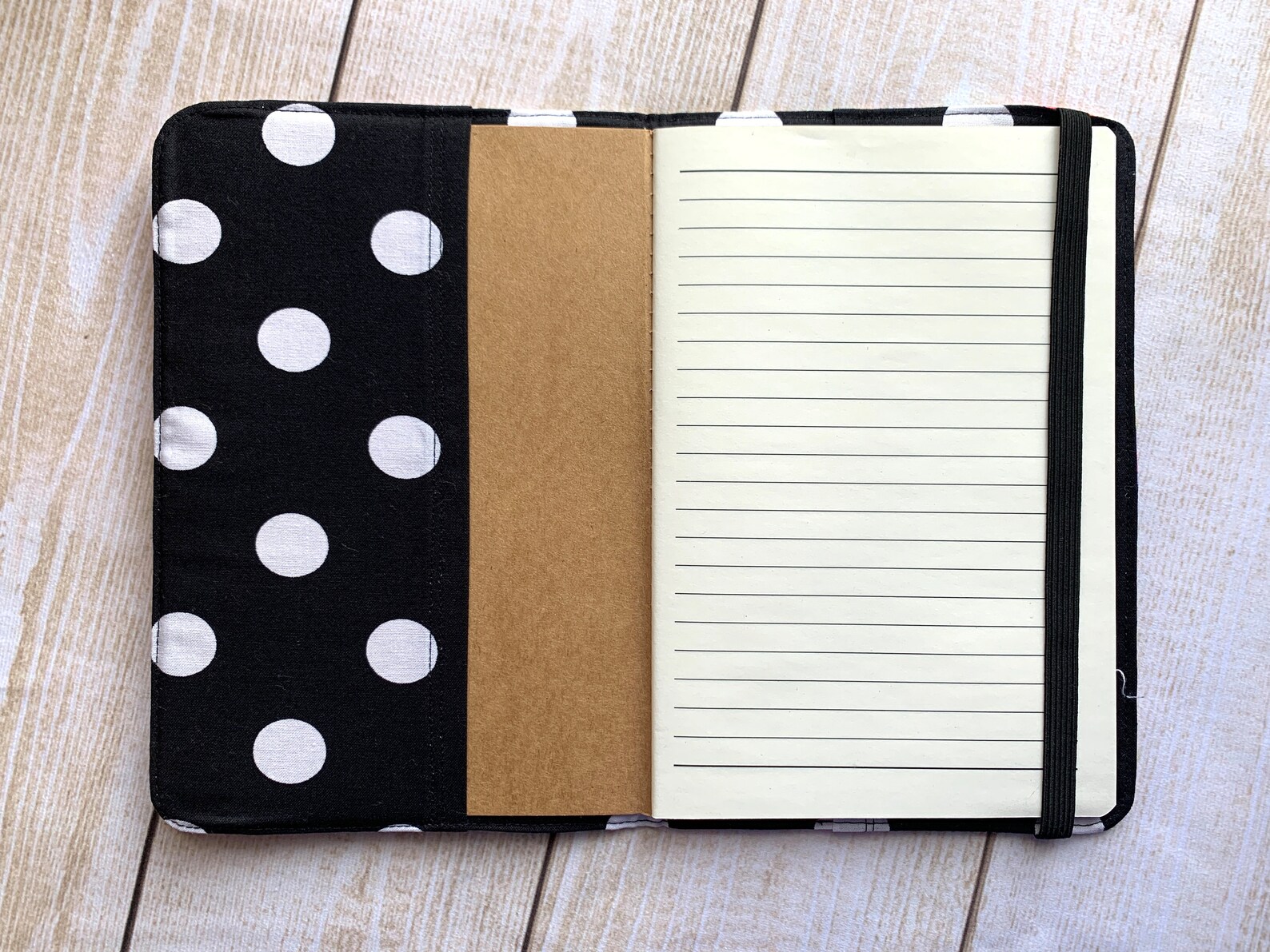 Quilted Notebook Cover - Eco Notebook Gift, Fabric Notebook, Fabric ...