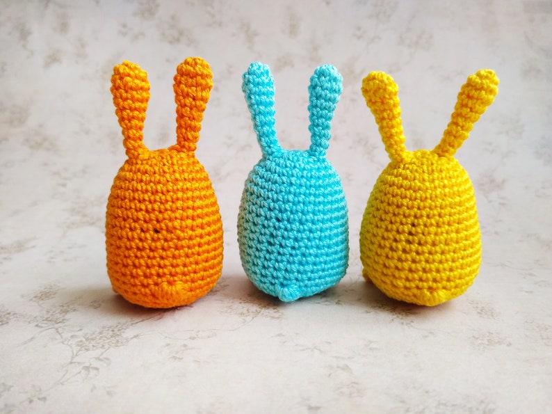 Little Bunny Keychain Crochet Pattern Amigurumi Rabbit DIY | Etsy