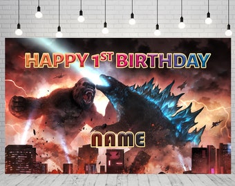 Godzilla Party - Etsy