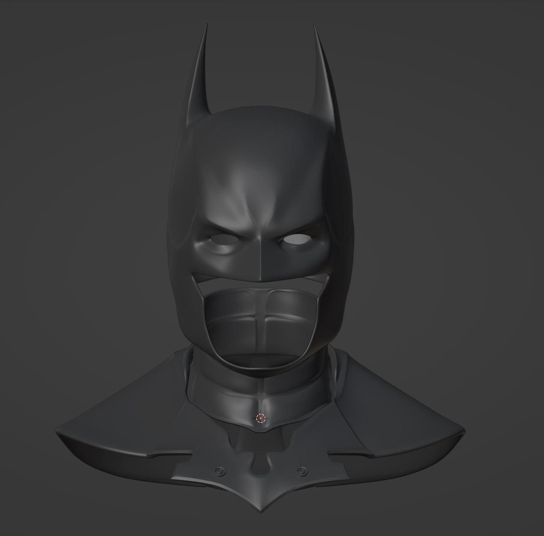 Dark Knight Cowl From Origins-digital FILES ONLY - Etsy