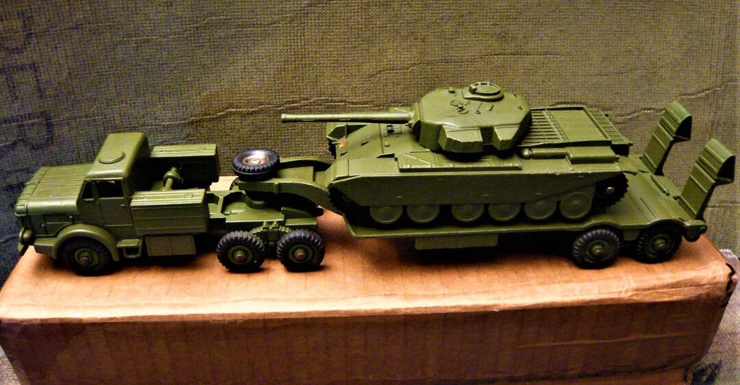 Dinky 660 MIGHTY ANTAR Truck Centurion Tank 661 by MECCANO England. - Etsy