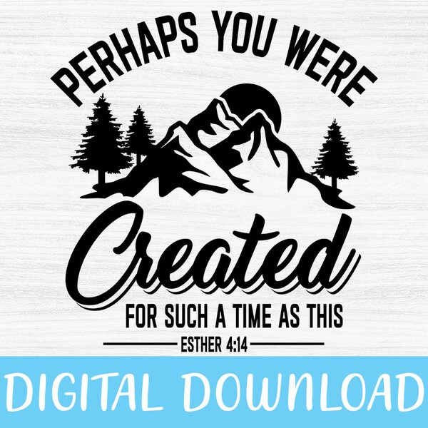 Esther 4 14 Svg - Etsy