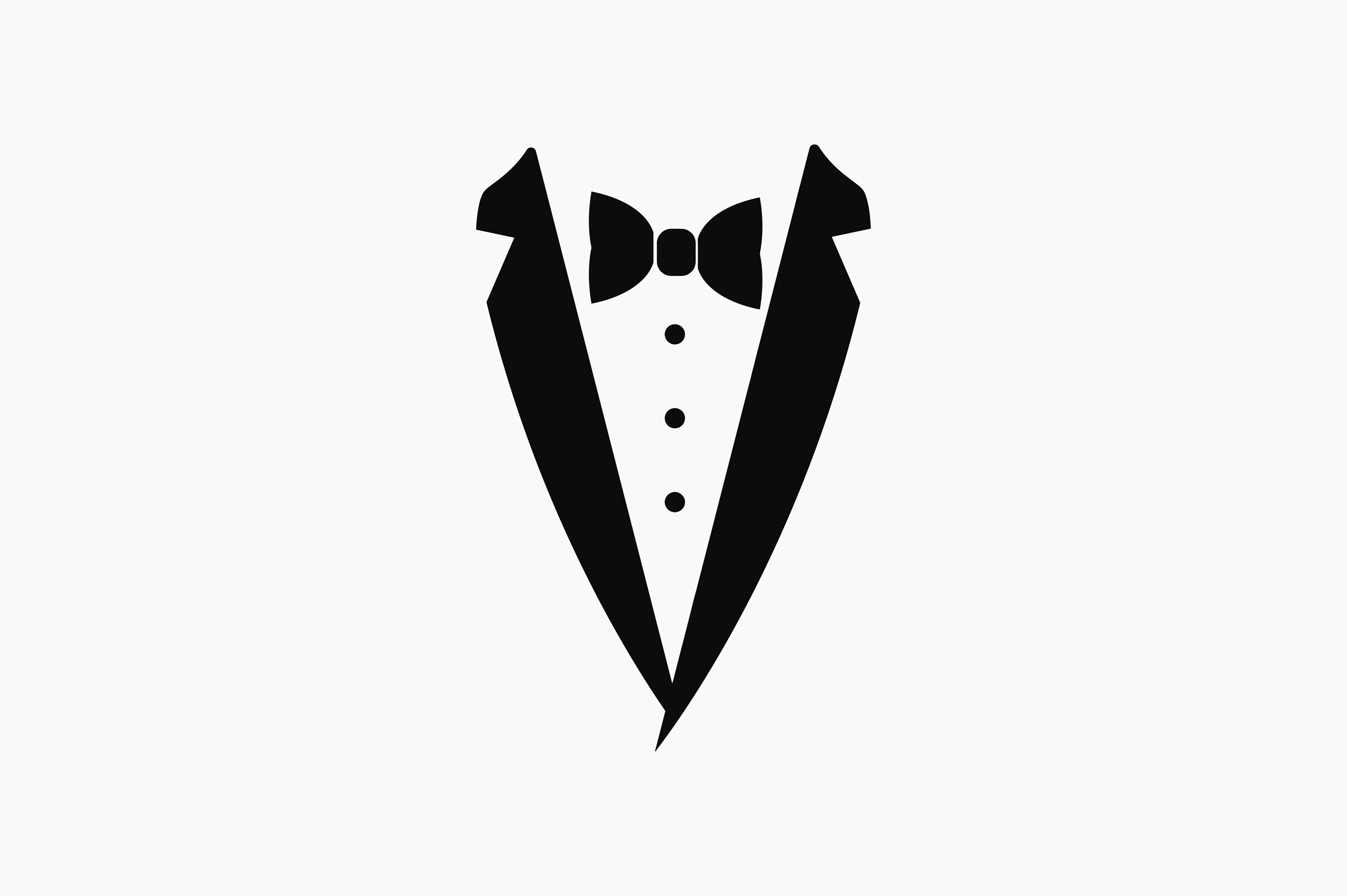 Tuxedo Svg Tuxedo Clipart Bow Tie Svg Tuxedo Silhouette - Etsy