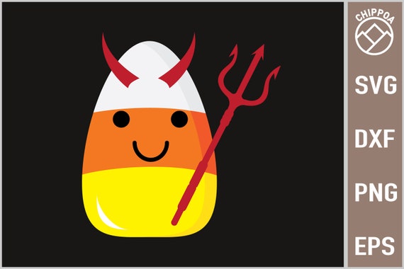 Candy Corn Devil Svg Halloween Devil Png Candy Corn Svg - Etsy