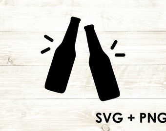 Bierfles vector - Etsy Nederland