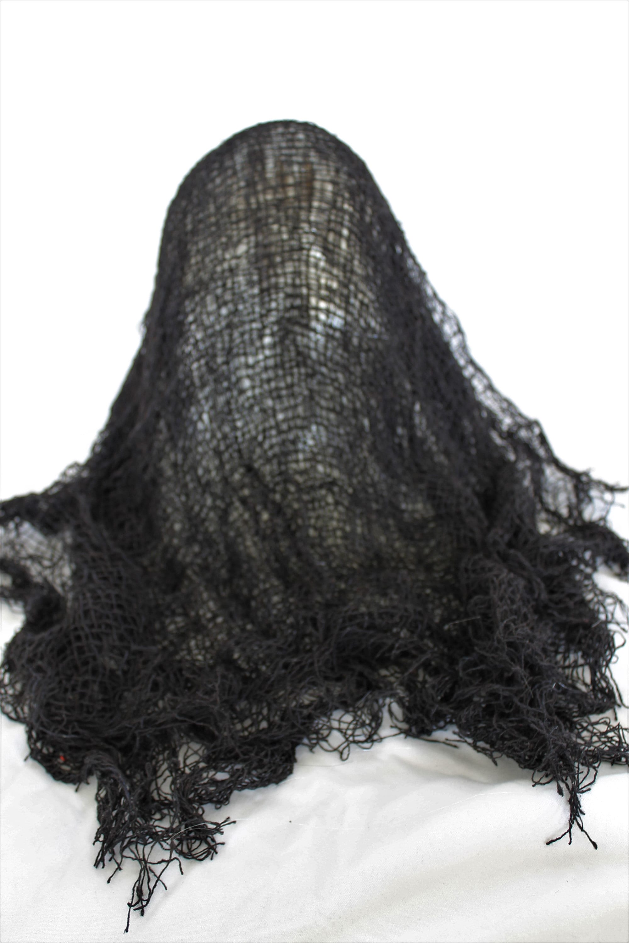 Creepy Lady With Black Veil Bust 8 Inches - Etsy