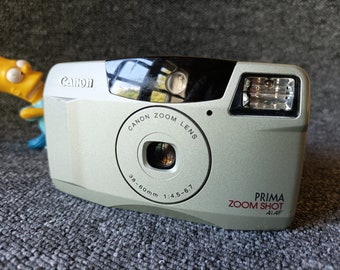 Canon Prima Zoom Shot Retro Film Camera From the 90s for 35mm Film ...