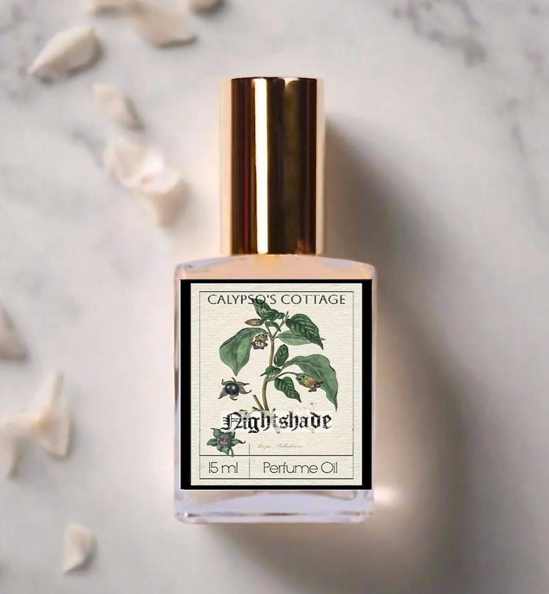 Nightshade Perfume - Dark Berries, Moonlit Florals, Vanilla Absolute ...