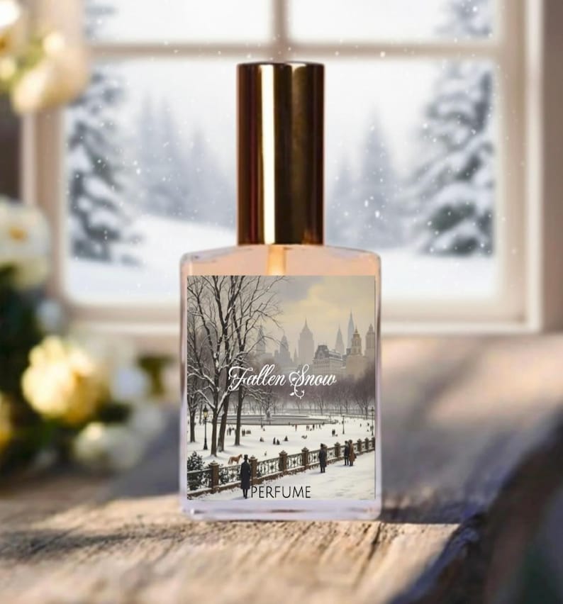 Fallen Snow Perfume- Crisp Air, Winter & Juniper Berries, Snow Covered ...