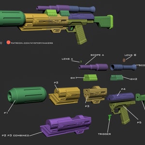 Heavy Mando Blaster - Etsy